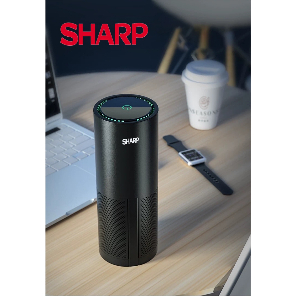 Sharp เครื่องฟอกอากาศ Air Purifier PM2.5 ไอออนลบ กำจัดกลิ่น ดับกลิ่น ควัน กลิ่น น้ำมันหอมระเหย ...