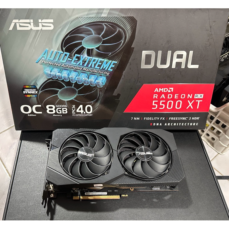 RX5500xt Asus dual 8GB | Shopee Thailand
