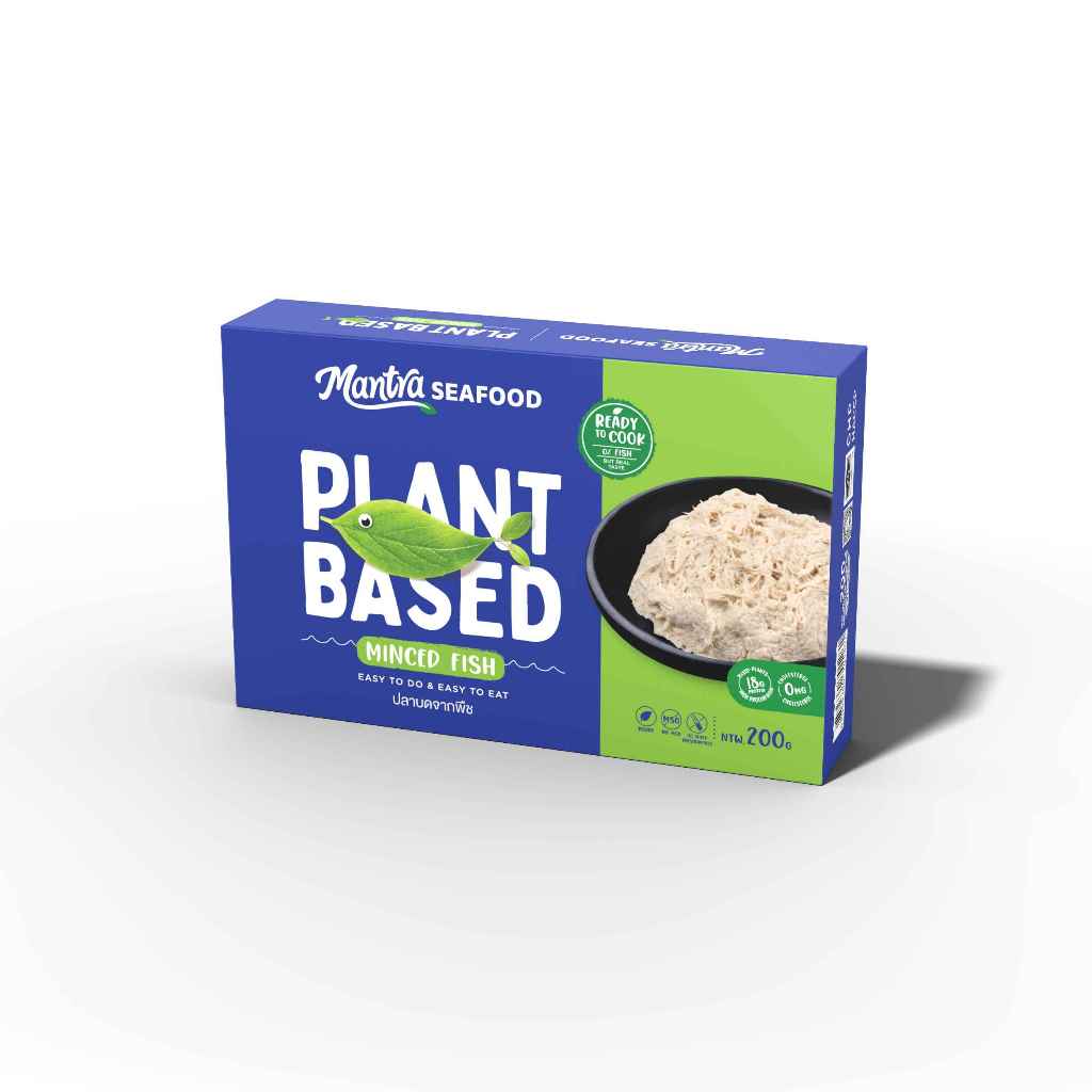 MANTRA Plant-Based Minced Fish (Vegan) l ปลาบดจากพืช 200G (เจทานได้ ...
