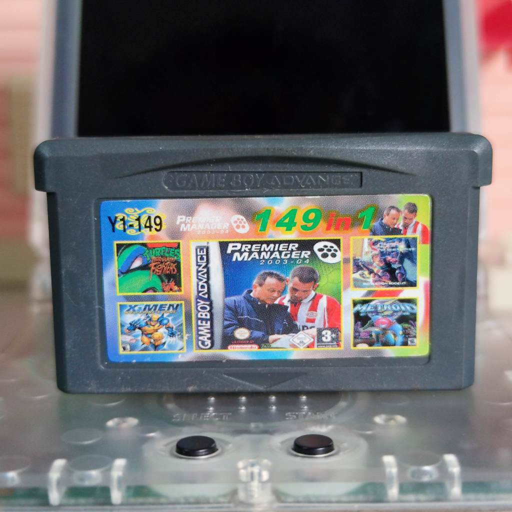 GBA ตลับรวมเกม 149 in 1 [bootleg] Premiere League manager ที่เหลือเป็น ...