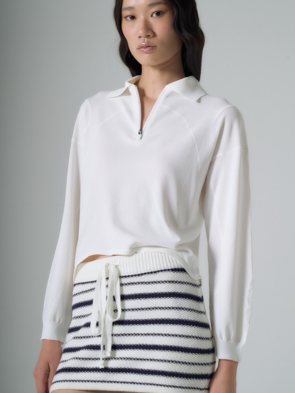 EVERYDAY APPARELS knit mini skirt กระโปรงสั้นผ้านิต | Shopee Thailand