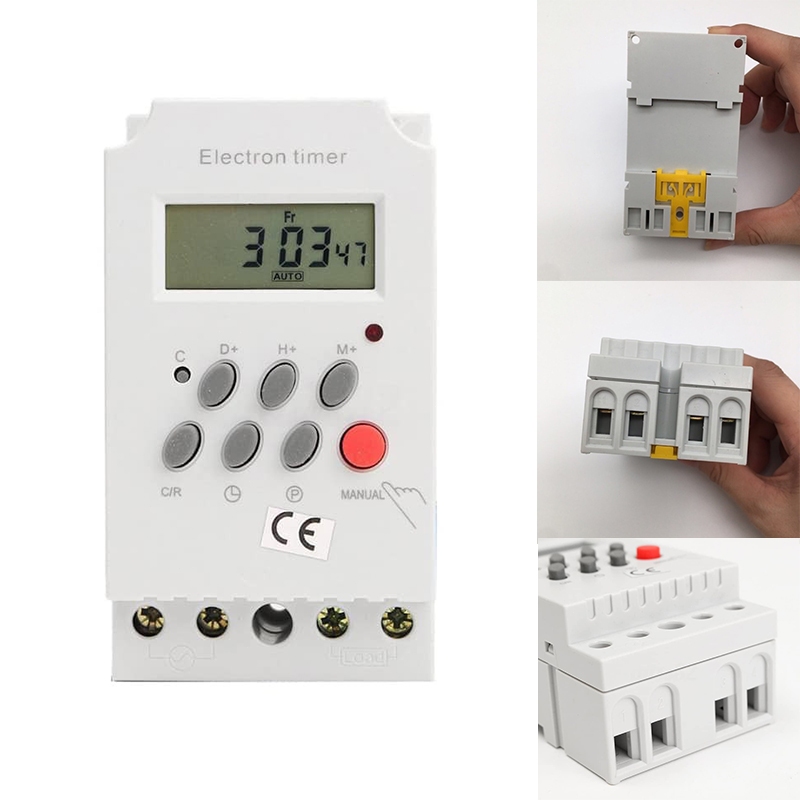 Timer Switch 12V 25A นาฬิกา เครื่องตั้งเวลา เปิด-ปิด อุปกรณ์ไฟฟ้า ...