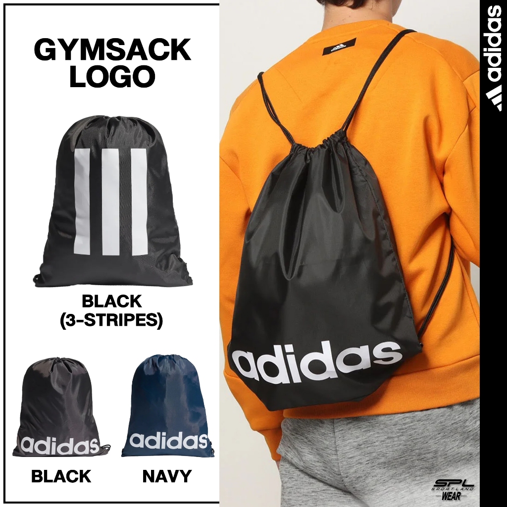 Adidas Collection อาดิดาส กระเป๋ายิม กระเป๋าสะพายหลัง Gymsack GN1924 ...