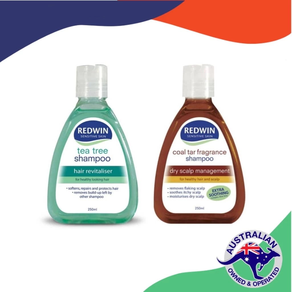 แชมพู tea tree จากออสเตรเลีย Redwin tea tree shampoo hair revitaliser ...