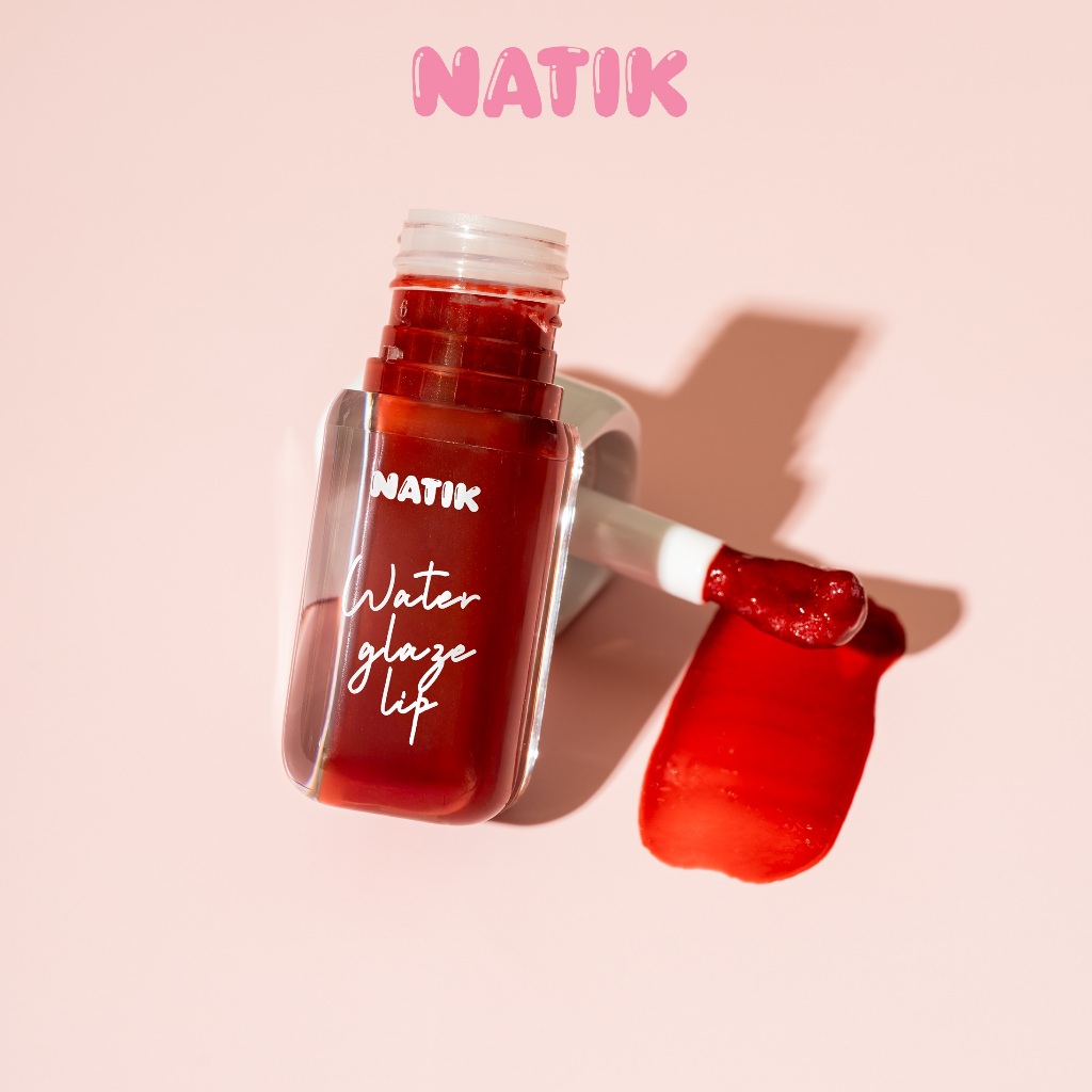 NATIK WATER GLAZE LIP นาติก วอเทอร์ เกลซ ลิป #03 Spring | Shopee Thailand