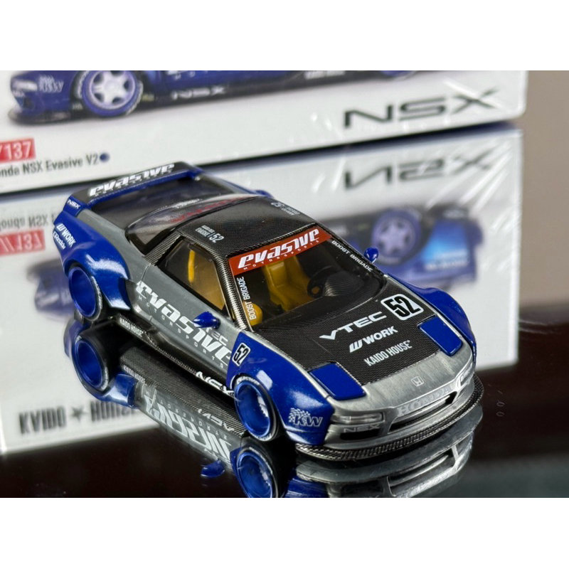 Chase Car Honda NSX Evasive V2 KHMG137 #137 Kaido House Scale 1:64 ...