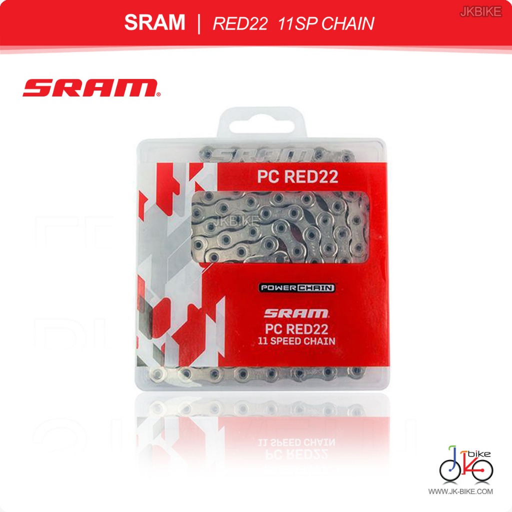 โซ่จักรยาน 11 สปีด SRAM RED22 11SP CHAIN | Shopee Thailand