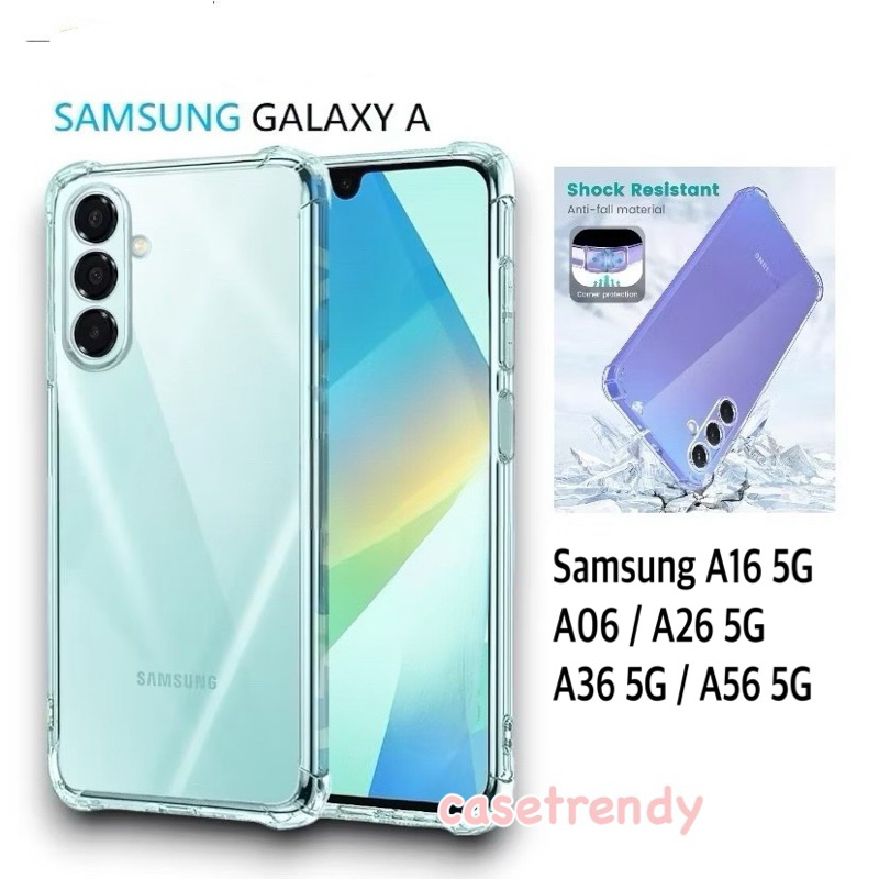 เคสใส SAMSUNG Galaxy A56 5G A36 5G A26 5G A16 5G A06 A06 5G ใส นิ่ม กันกระแทก คลุมป้องกันกล้อง ...