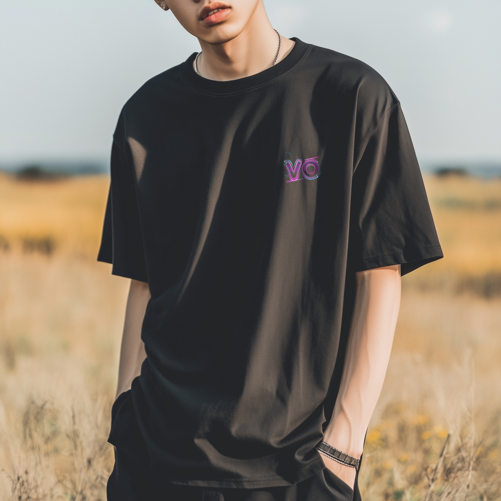 เสื้อยืด สกรีนโลโก้VIBEON | Shopee Thailand