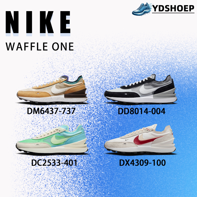【💗 ของแท้100% 】 Nike Waffle One DM6437-737/DD8014-004 รองเท้าวิ่งคลาสสิค 🌈ทันสมัยหลากหลาย🌈 ...