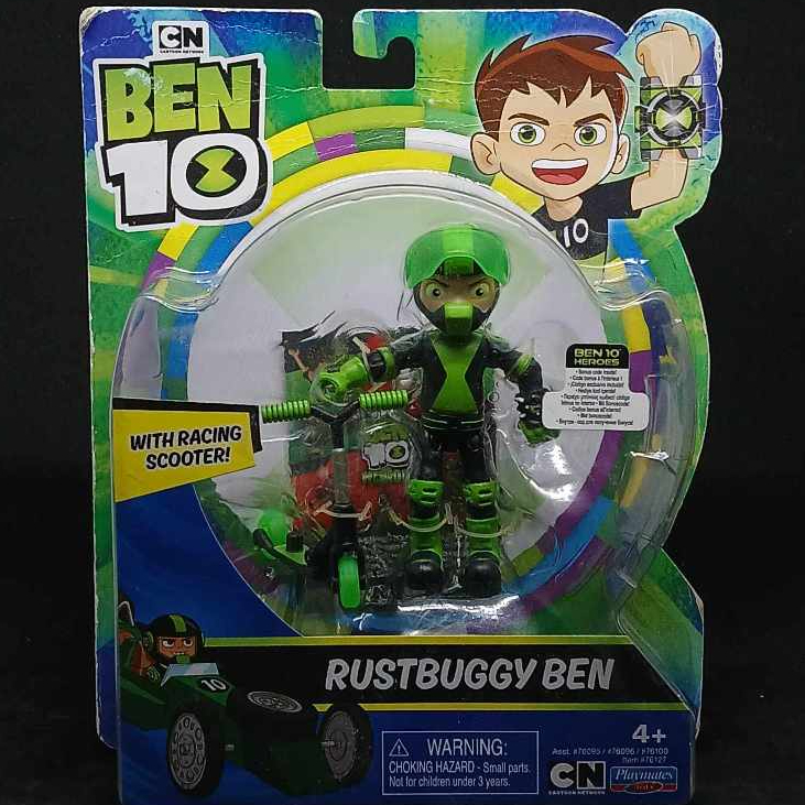 แอคชั่นฟิกเกอร์ เบน10 BEN 10 With Racing Scooter - RUSTBUGGY BEN ...
