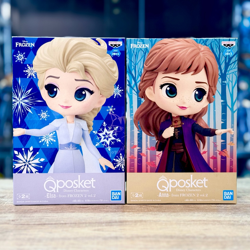 Banpresto Qposket Distney - Elsa and Anna Frozen Vol. 2 Ver. A - เอลซ่า ...