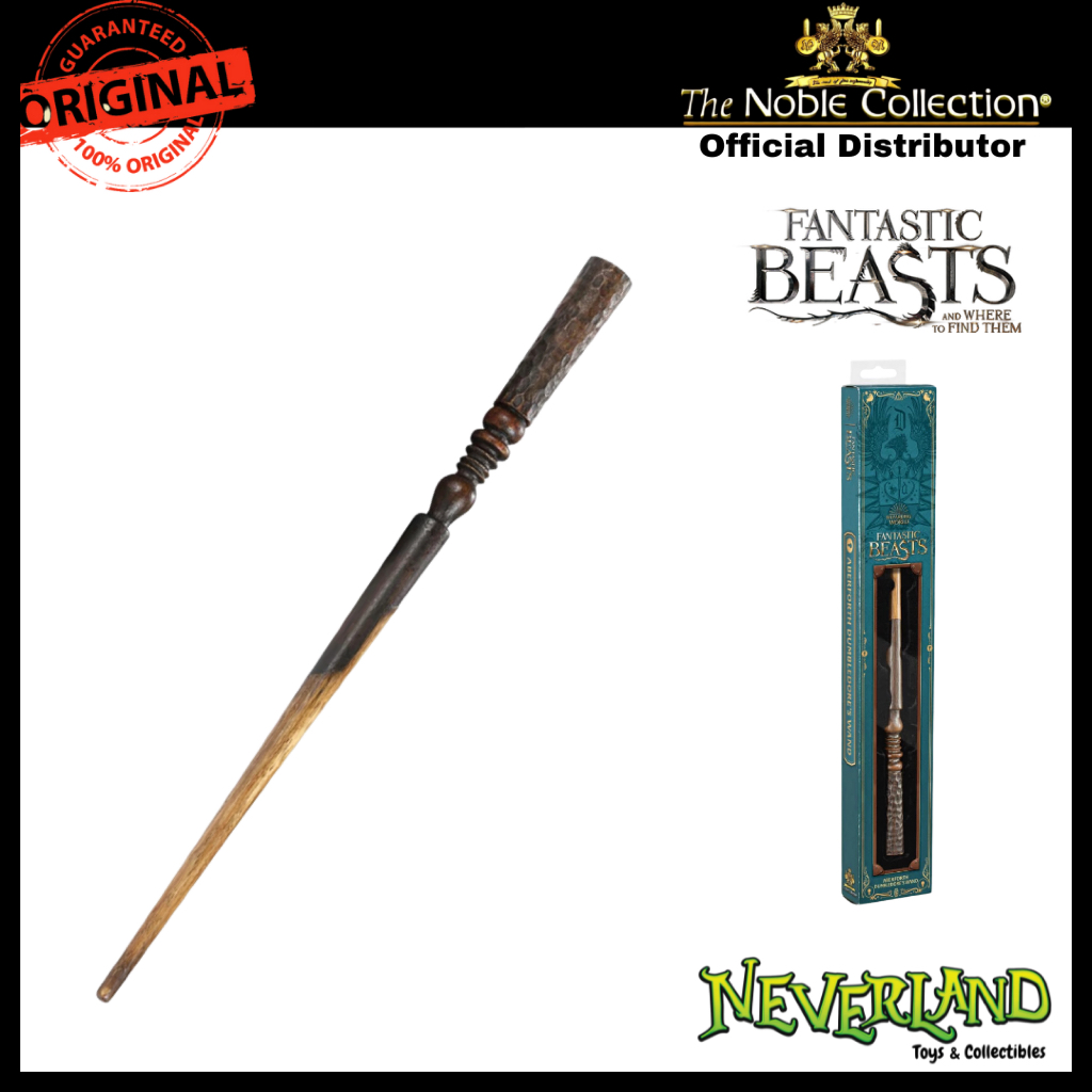 Noble Collection Fantastic Beasts Aberforth Dumbledore Wand with ...