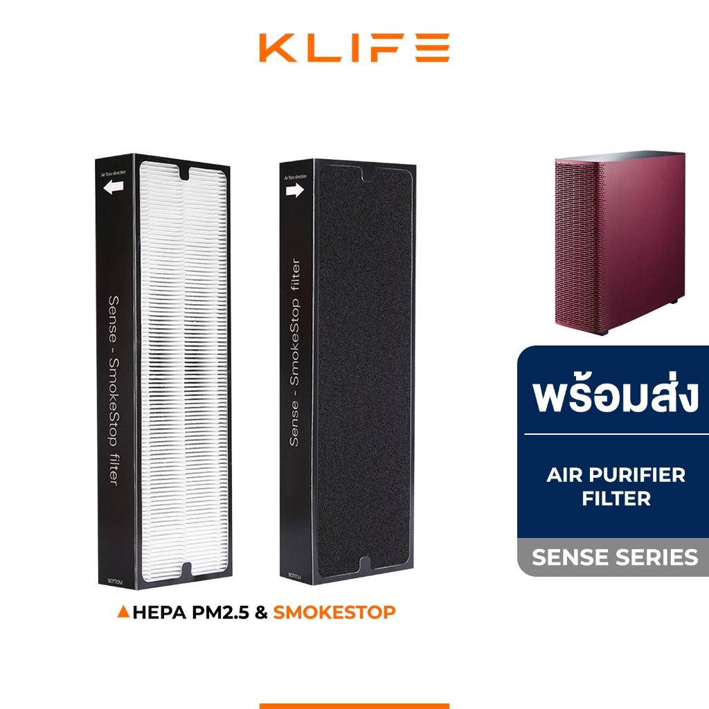 พร้อมส่ง🔥อะไหล่ไส้กรองเครื่องฟอกอากาศรุ่น Sense,Sense+ ไส้กรองHEPA ...