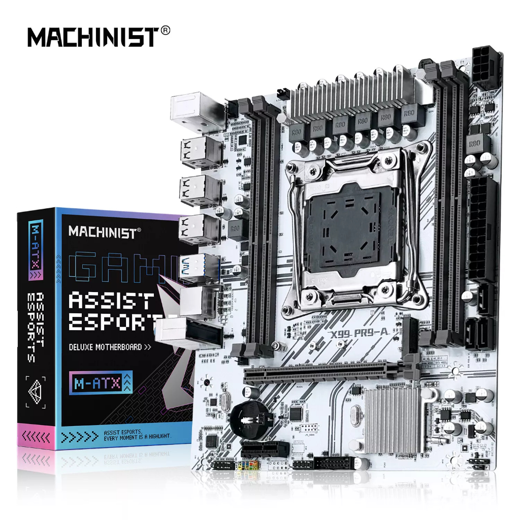 Machinist X99-PR9-A X99 Intel Xeon V3 V4 //DDR4 DUAL channel//M.2NVME ...