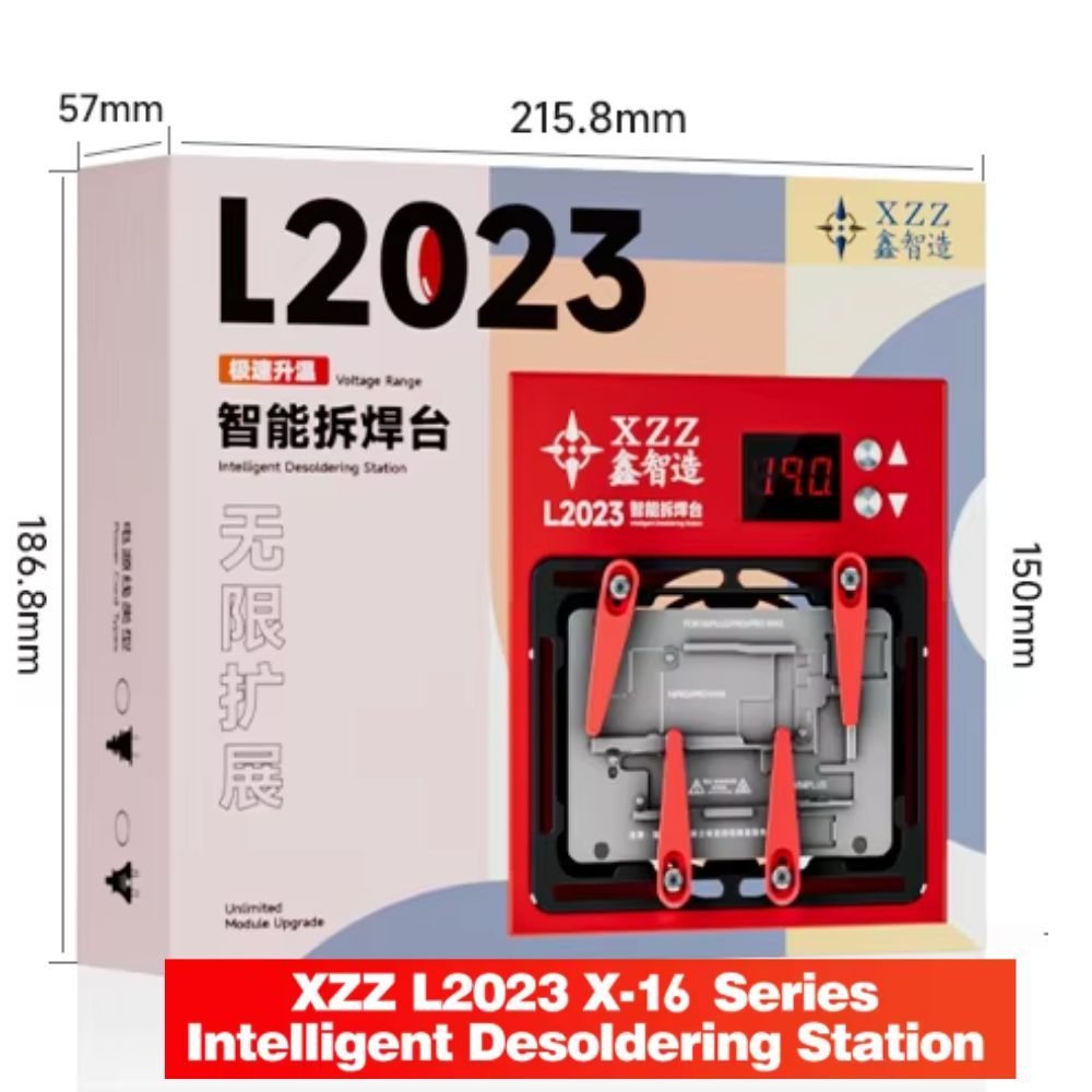 XZZ L2023เครื่อง วอร์มบอร์ด บอร์ดฉริยะ Desoldering Station สําหรับ iPhone X - 16 Pro Max Android ...