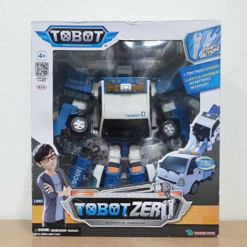 Tobot Zero Rescue หุ่นยนต์แปลงร่าง มีเสียง มีไฟ ไม่ใช้ถ่าน | Shopee ...