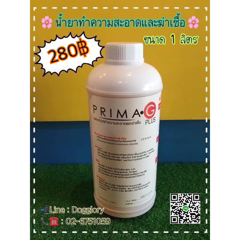 PrimaG plus ผลิตภัณฑ์ทำความสะอาดเหมาะสำหรับบ้านที่มีสุนัขและแมว พรีม ...