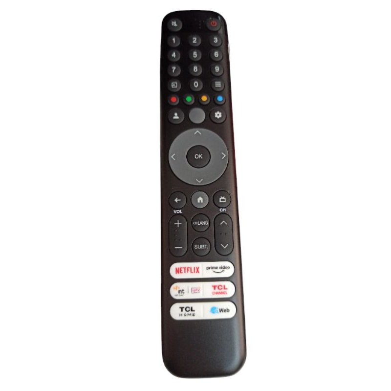 Remote TV TCL รุ่น IRRC-833 4K,QLED TV รีโมททีวี ใช้งานง่ายแค่ใส่ถ่านก็ ...