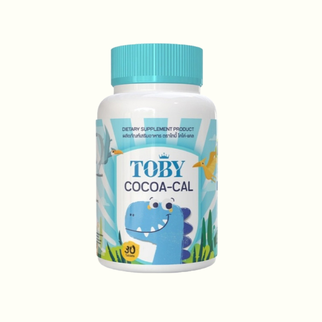 TOBY COCO-CAL โทบี้ โคโค่-แคล แคลเซียมรส 1 กระปุก 30 แคปซูล | Shopee Thailand
