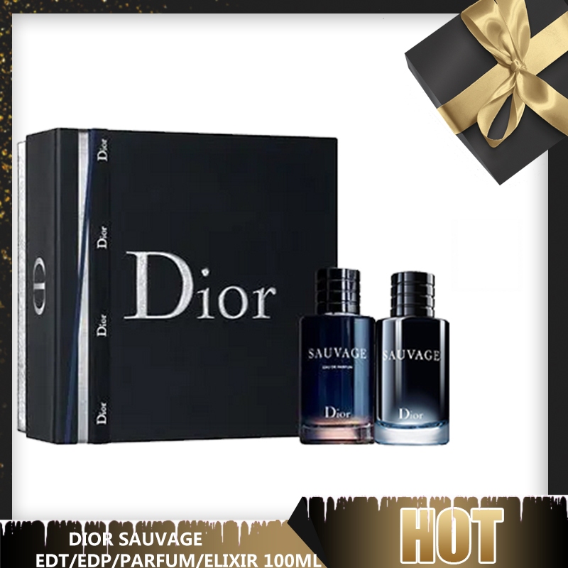 Dior Sauvage EDT/EDP/Parfum/Elixir 100ML กลิ่นหอมของผู้ชาย | Shopee ...