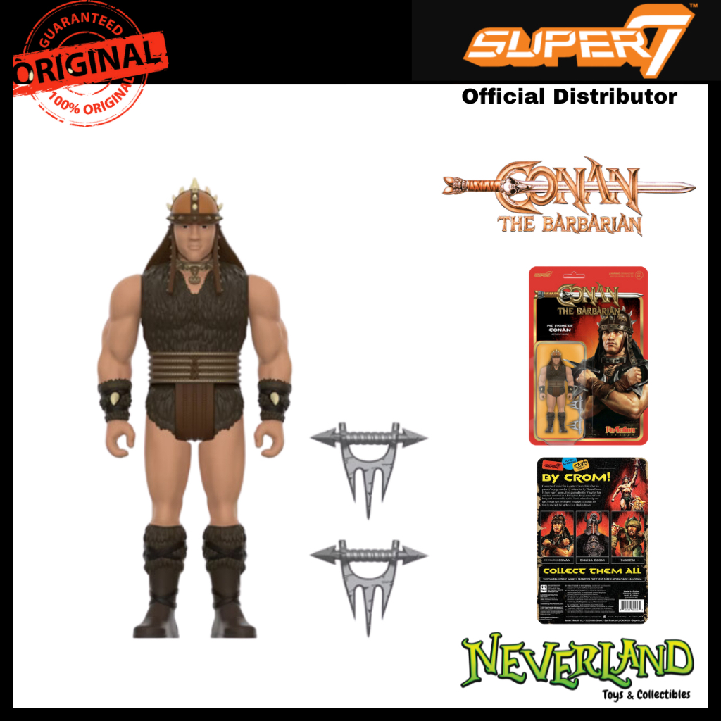Super7 Conan the Barbarian Pit Fighter Conan ReAction Figure | Shopee ...