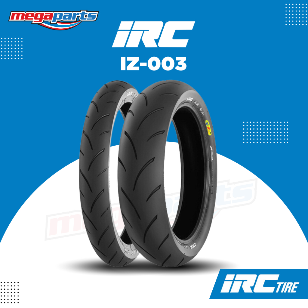 ยางนอกรถมอเตอร์ไซค์ IRC IZ-003 ไออาร์ซี-ไอแซด-003 (Megaparts Store) | Shopee Thailand
