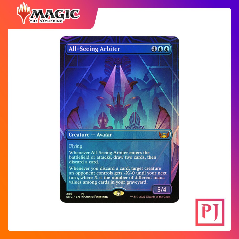 [MTG] All-Seeing Arbiter (Borderless) [KHM] [BLUE] [MYTHIC] [FOIL] [ENG ...