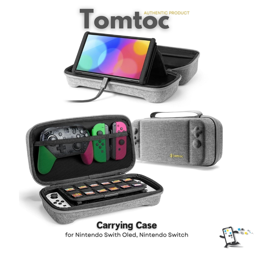Tomtoc Nintendo Switch Carry Case เคสสำหรับ Nintendo Switch OLED, NS และ Nintendo Switch Lite ...