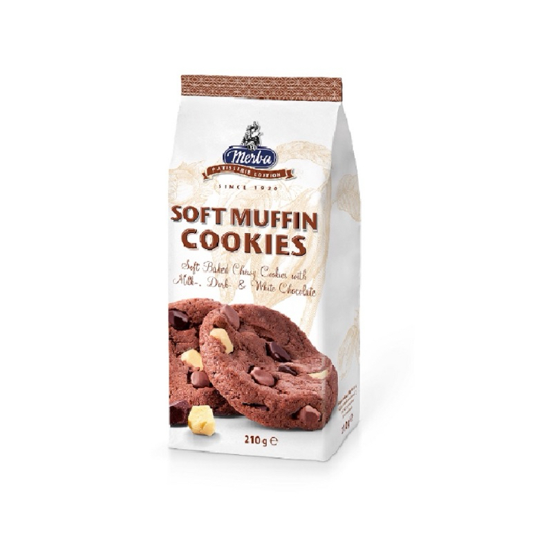 Merba คุกกี้ ซอฟท์ มัฟฟิ่น Soft Muffin Cookies 210 กรัม | Shopee Thailand