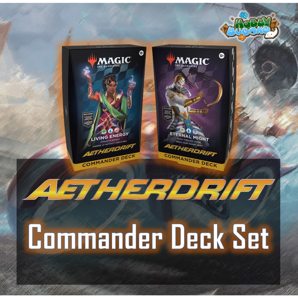 Magic: The Gathering Aetherdrift Commander Deck Bundle | Shopee Thailand
