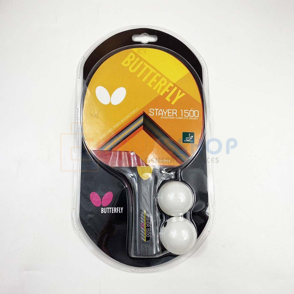 [ของแท้ 100%] Butterfly ไม้ปิงปอง รุ่น Stayer 1500- Butterfly ...