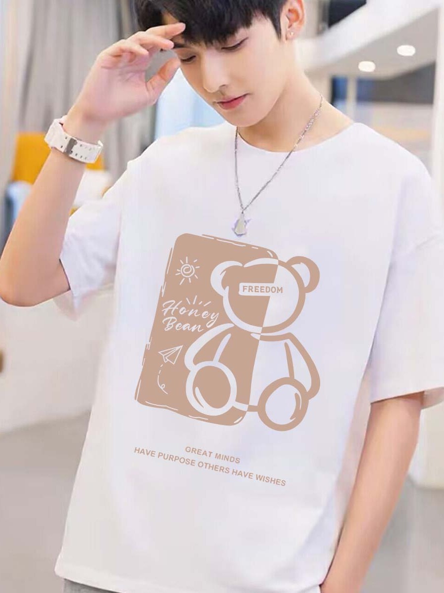 BK-848-SHORT เสื่อยืดแขนสั้น พิมพ์ลาย เสื้อยืดแฟชั่นลายสวยๆ เสื้อใส่ใน ...