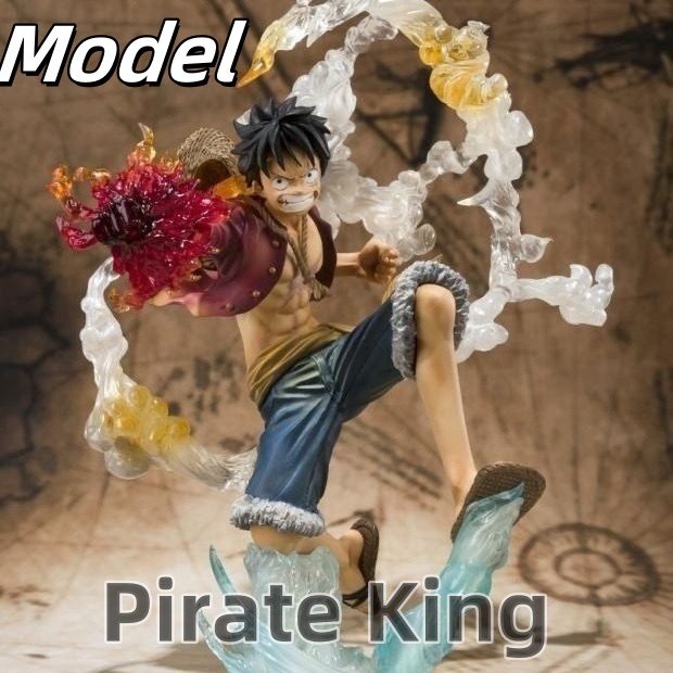 One Piece Hand Office Fighting Anime Fire Fist Model Flying Hand ...