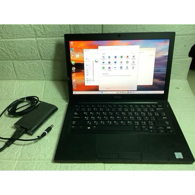 Notebook i7 Dell Latitude7280 จอ12" แบต3ชม.,win11,Core i7-7600u gen7 ...