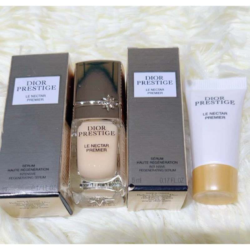 Dior Prestige Le Nectar Premier Intensive Regenerating Serum 5ml (ขวดแก้ว/หลอดพลาสติก) | Shopee ...