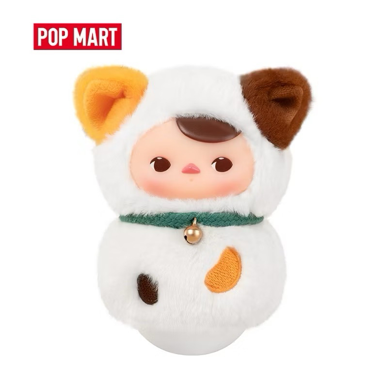 [Popmart] Pucky Roly-Poly Kitty Series-Vinyl Plush - Calico cat - ขาย ...