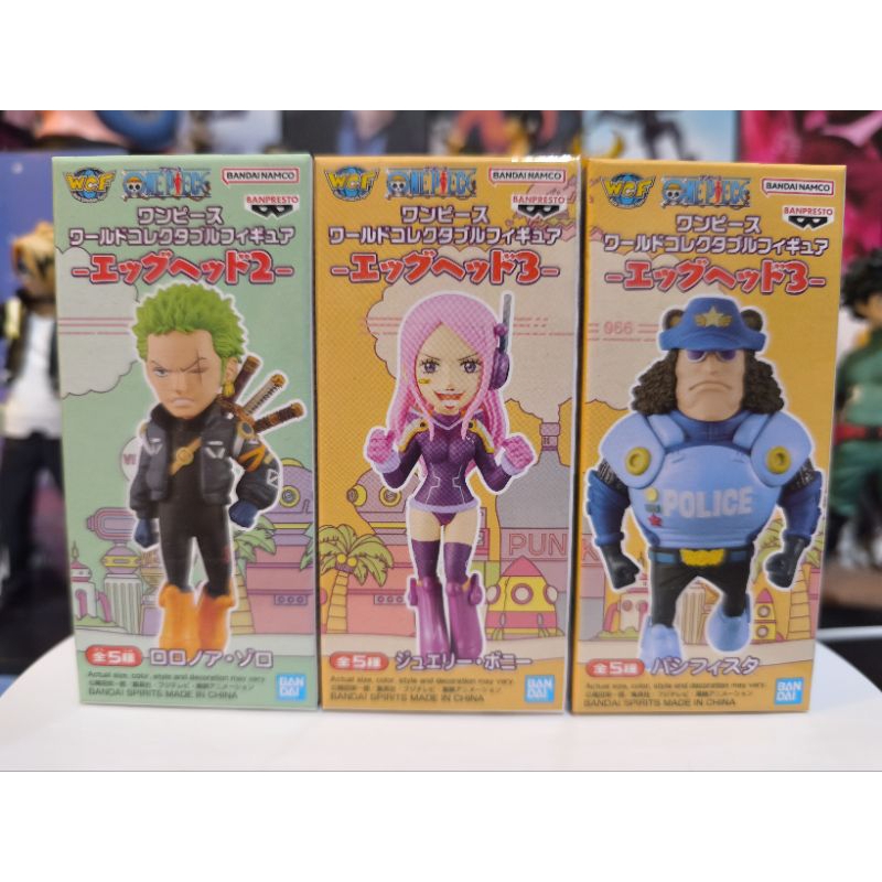#มือ 1 ของแท้ลิขสิทธิ์ญี่ปุ่น# ONE PIECE WCF EGGHEAD Vol. 2, 3 - โซโล ...