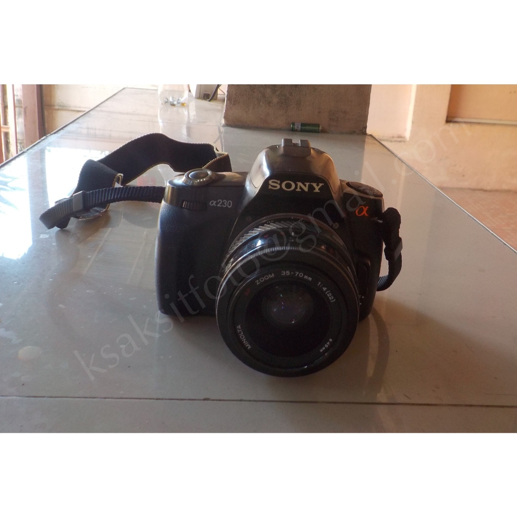 กล้อง DSLR SONY ALPHA A230 แถมเลนส์ Minolta af 35-70mm f4 | Shopee Thailand