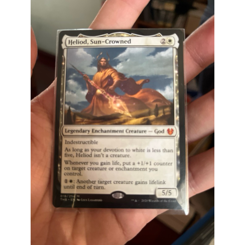 การ์ด MTG Heliod, Sun-Crowned White Magic the Gathering EDH รุ่น THB ...