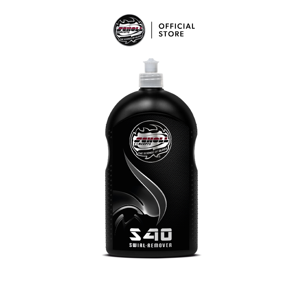 SCHOLL Concepts® S40 Anti-Swirl Compound - น้ำยาขัดสีรถสำหรับลบรอยโฮโลแ ...