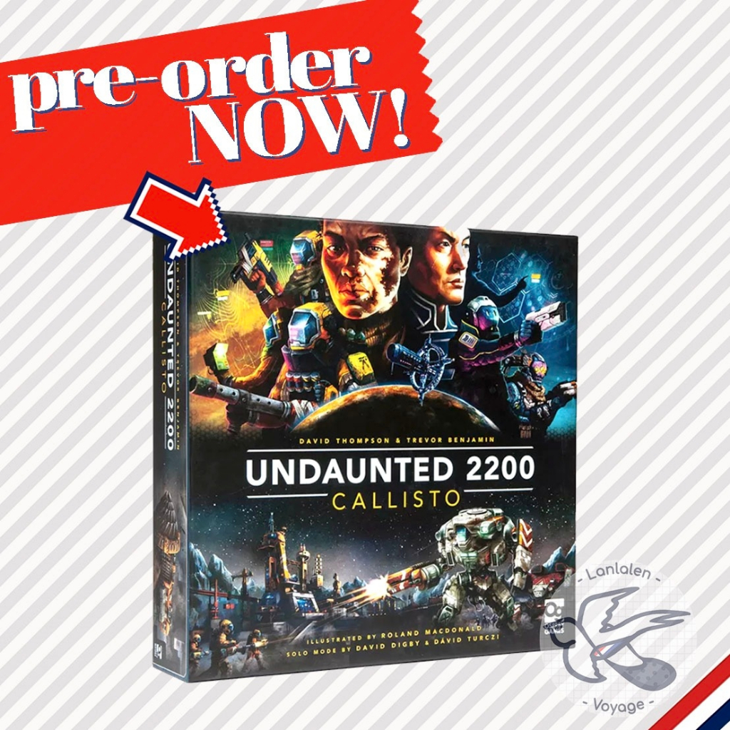 [Pre-Order] Undaunted 2200: Callisto [Boardgame] | Shopee Thailand