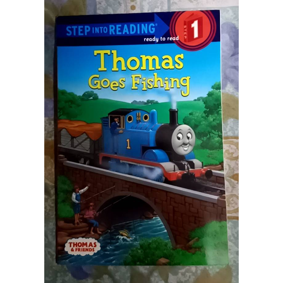 (Used) หนังสือหัดอ่านภาษาอังกฤษ Step into Reading: Thomas Goes Fishing ...