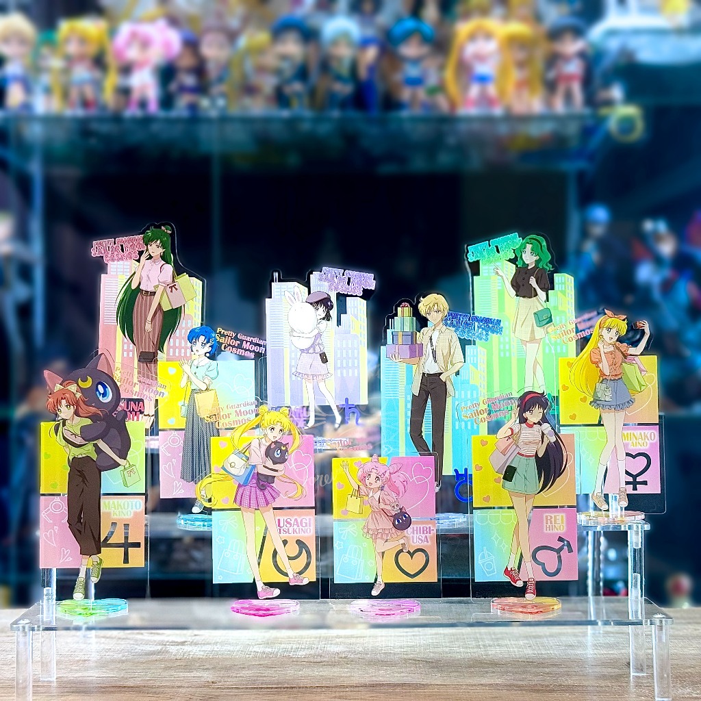 Sailor Moon Cosmos Acrylic stand ของใหม่ แท้ จากญี่ปุ่น ในซีล | Shopee ...