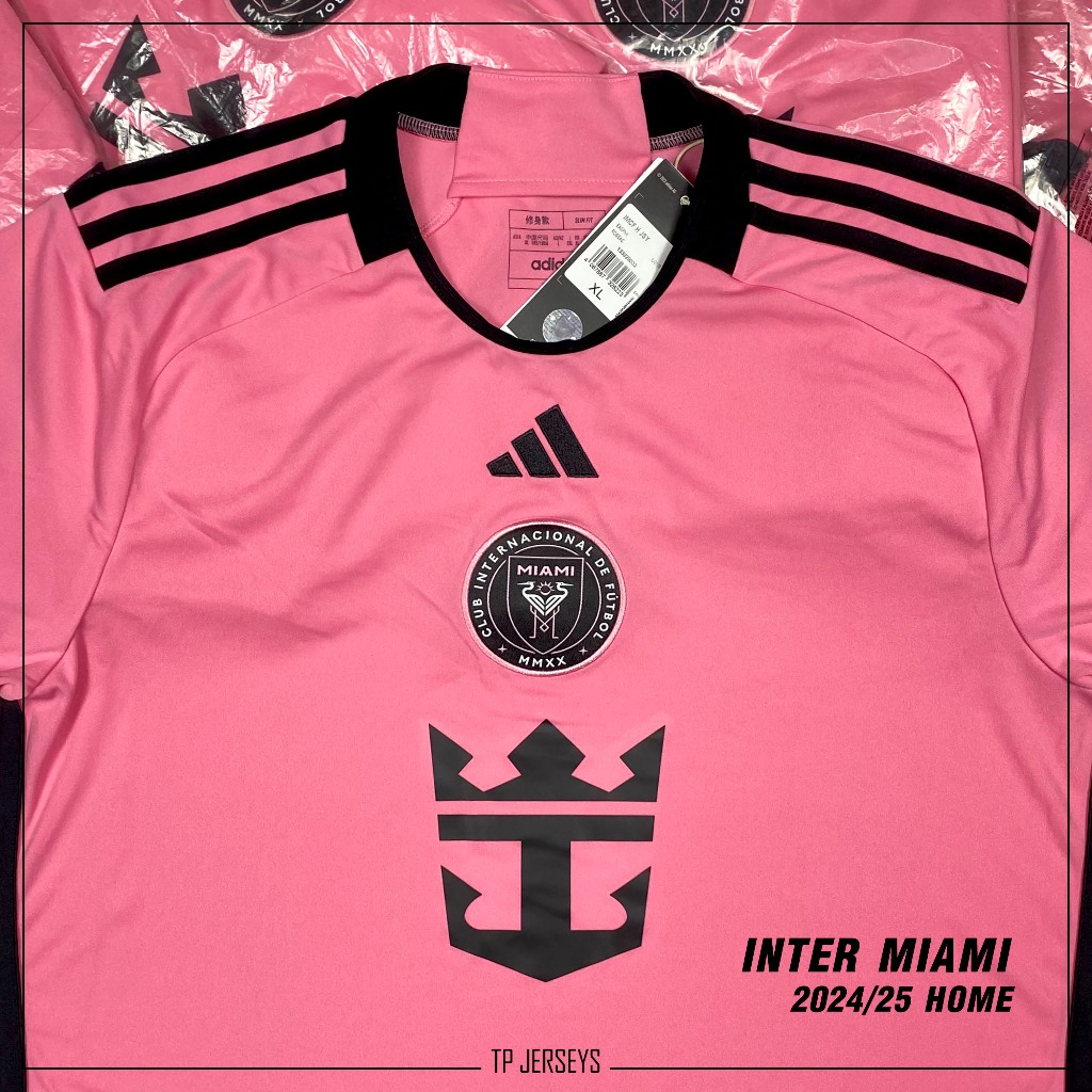 เสื้อฟุตบอล Inter Miami 2024/25 Home เสื้ออินเตอร์ ไมอามี่ ของแท้ ...