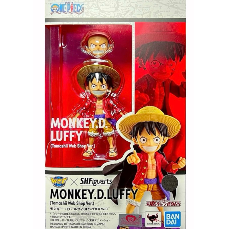 (มือ1/ของแท้) World Collectable Figure x S.H.Figuarts Monkey D Luffy ...