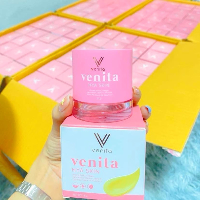 [ ของแท้ ] ครีมเวนิต้า บูสเตอร์รีจู รีจูสกิน เวนิต้า Venita skin เวน ...