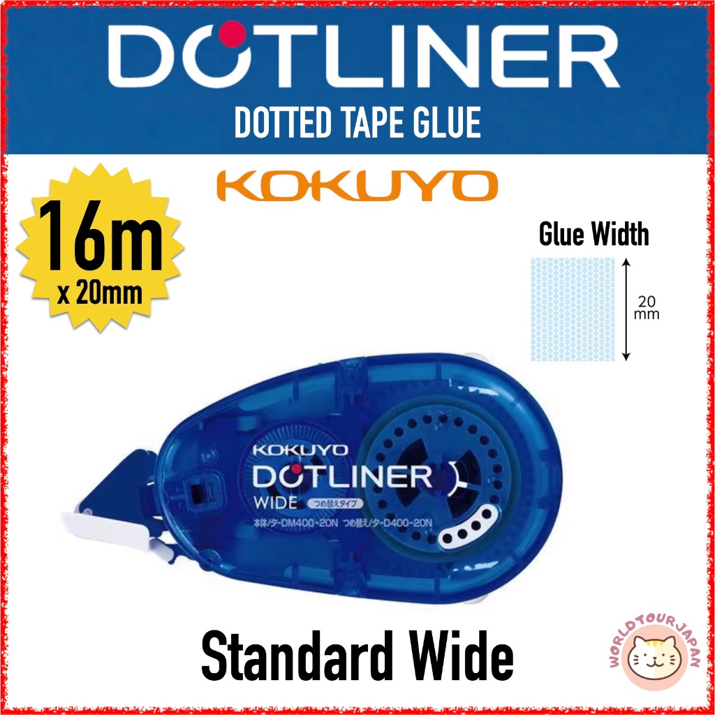 KOKUYO / DOTLINER / Dotted Tape Glue / Wide, Standard Stickiness ...