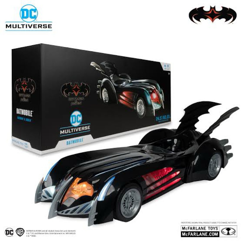Mcfarlane Batmobile Batman and Robin | Shopee Thailand