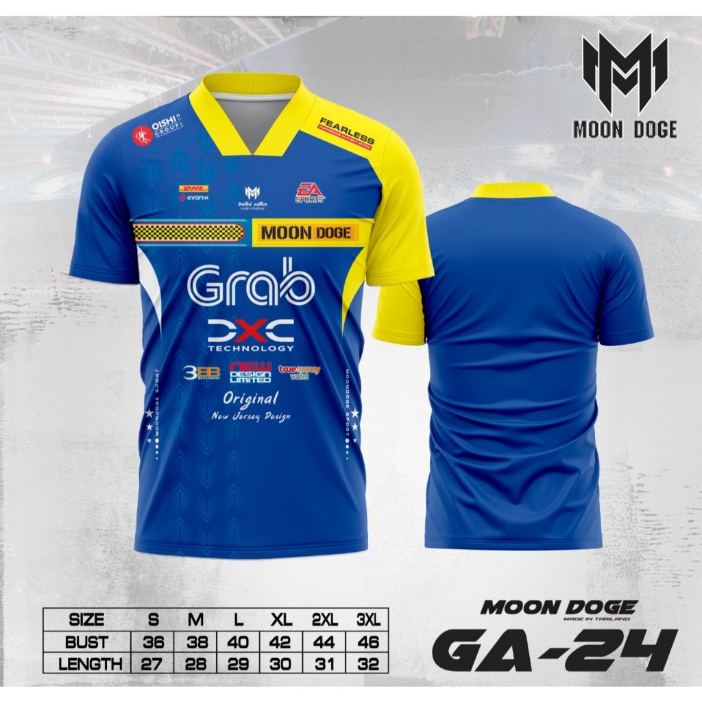**สินค้าใหม่ล่าสุด ของแท้** เสื้อกีฬาแขนสั้น moondoge รุ่นGA-24 ...